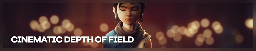 Cinematic DOF - FRAMED. Screenshot Community